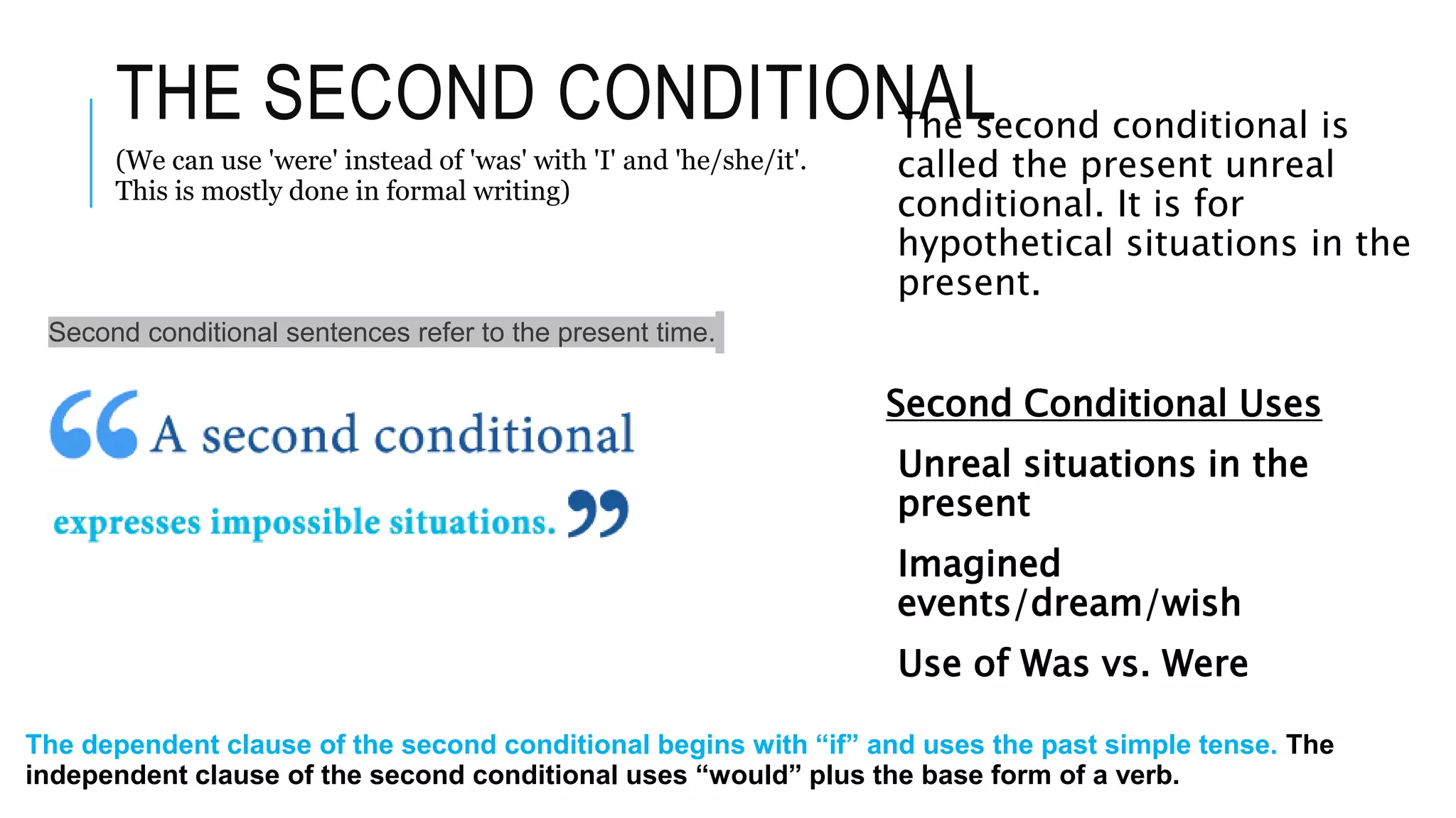 Conditional sentences | PPTX