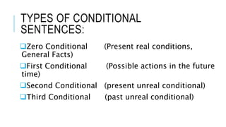 Conditional sentences | PPTX