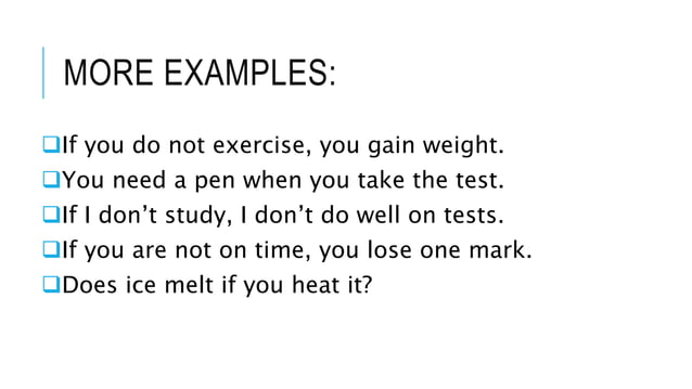 Conditional sentences | PPTX | First Aid | Injuries