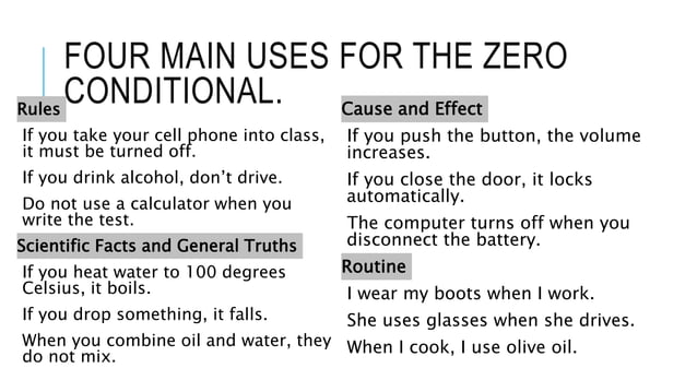 Conditional sentences | PPTX | First Aid | Injuries