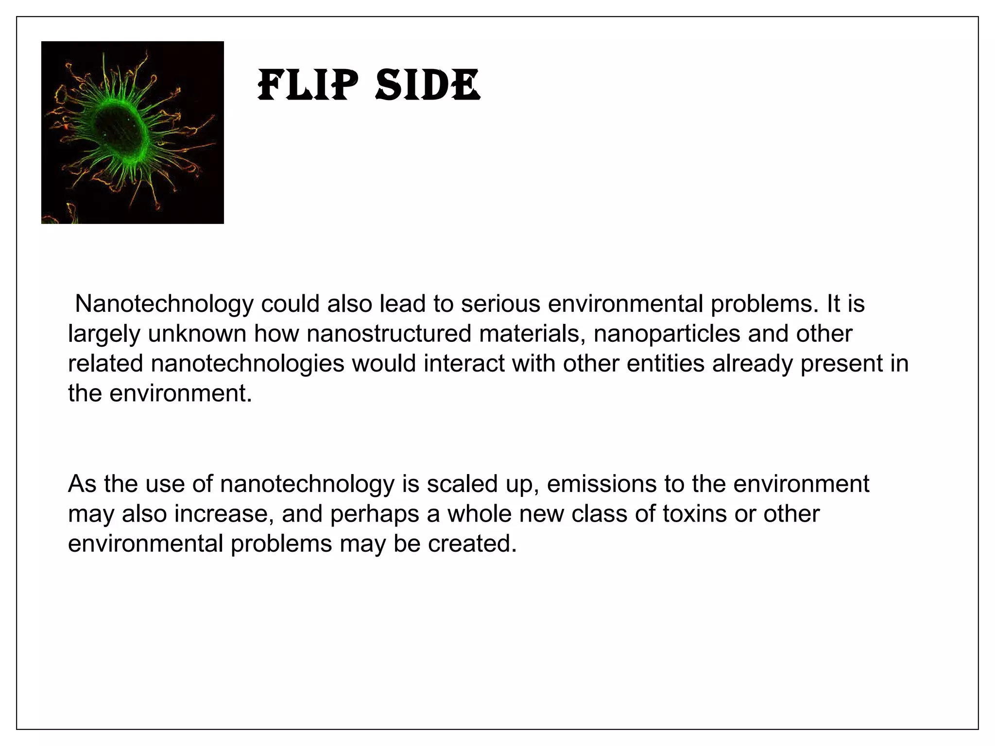 Nanotechnolgy in medical fields | PPT