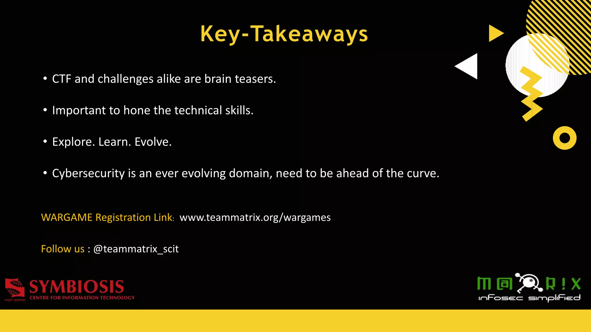 A closer look at CTF challenges | PPTX