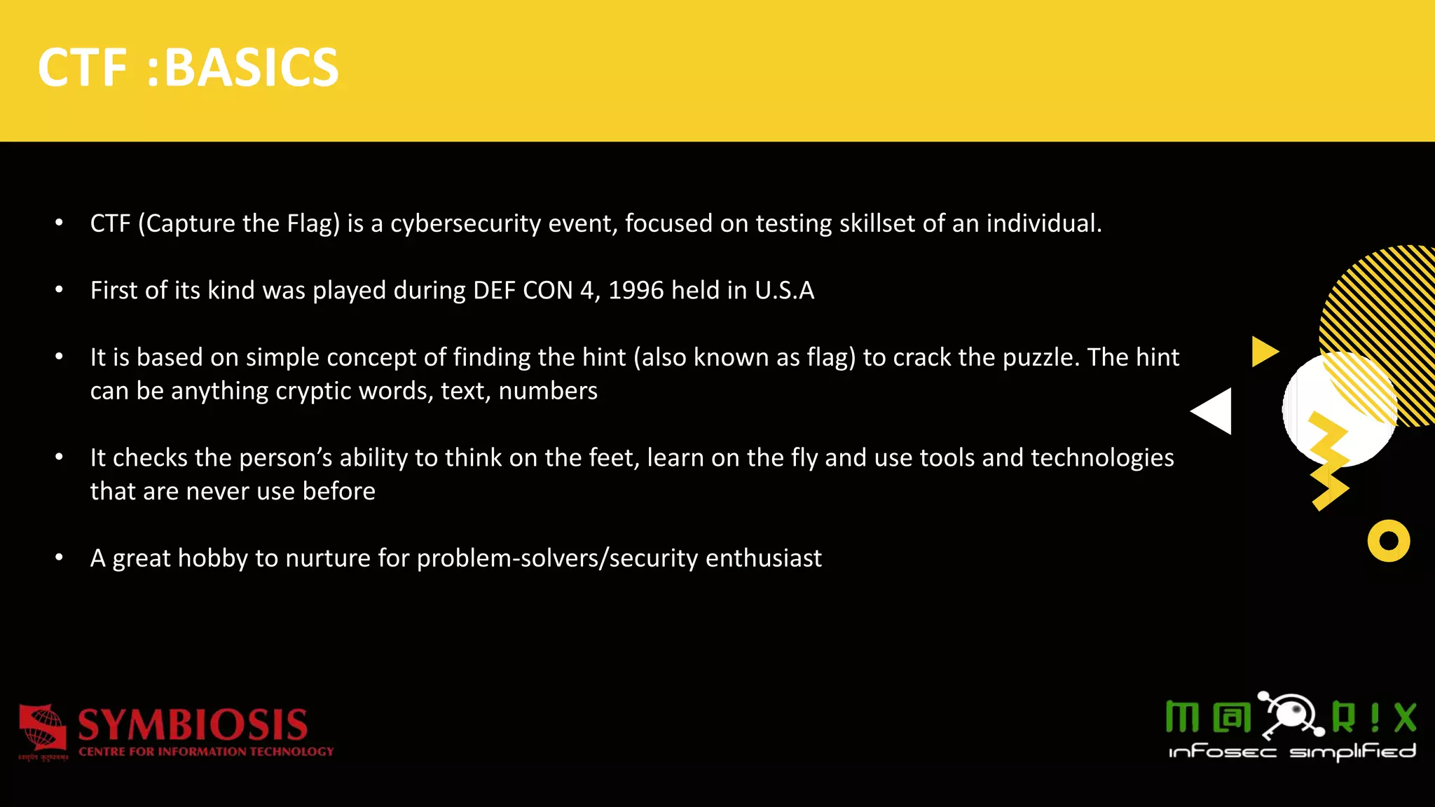 A closer look at CTF challenges | PPTX