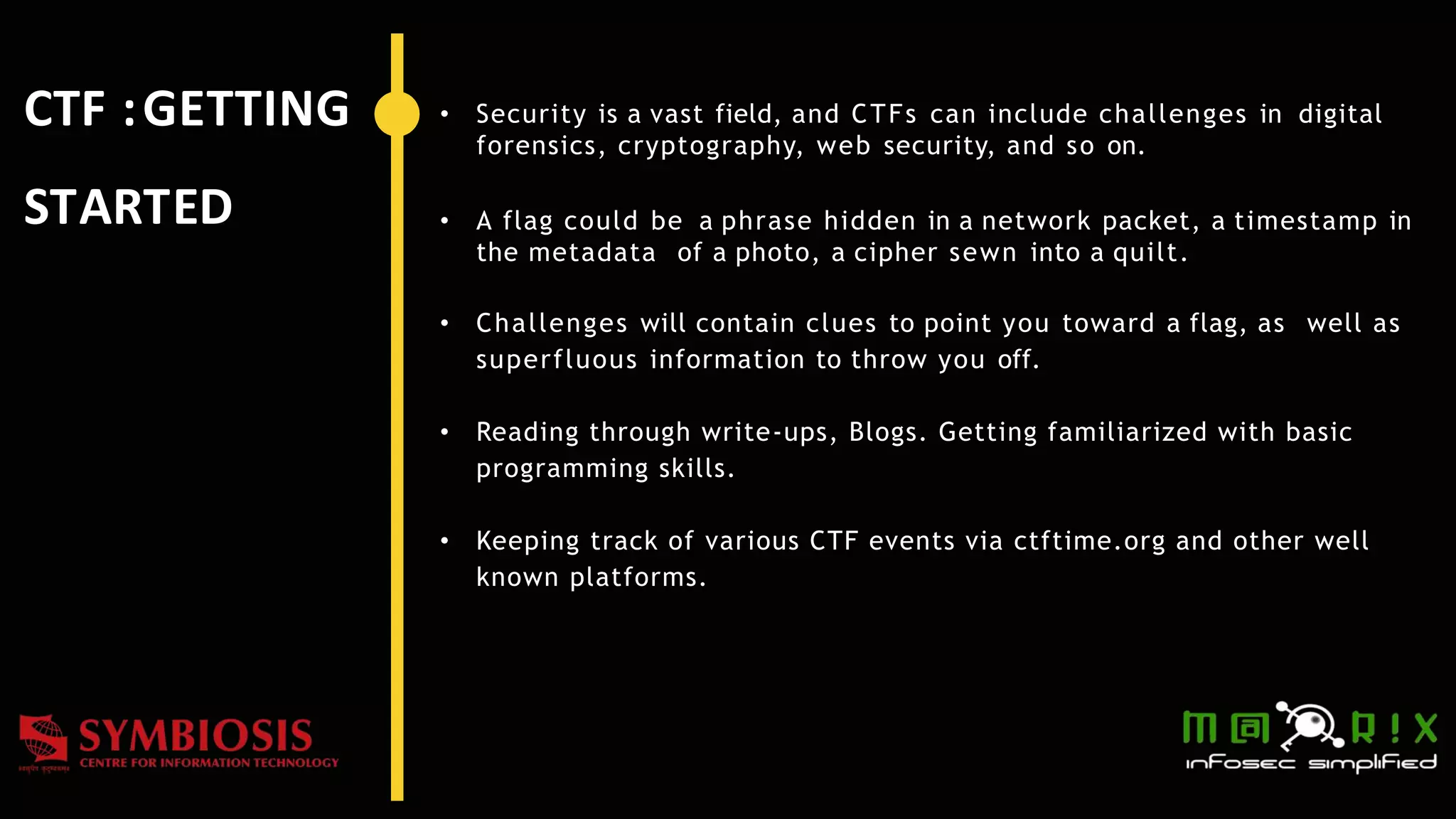 A closer look at CTF challenges | PPTX