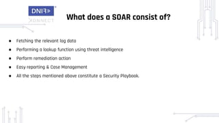 Insight into SOAR | PPTX