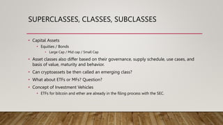 DNLU - CryptoAssets.pptx | Stocks and Bonds | Personal Investing