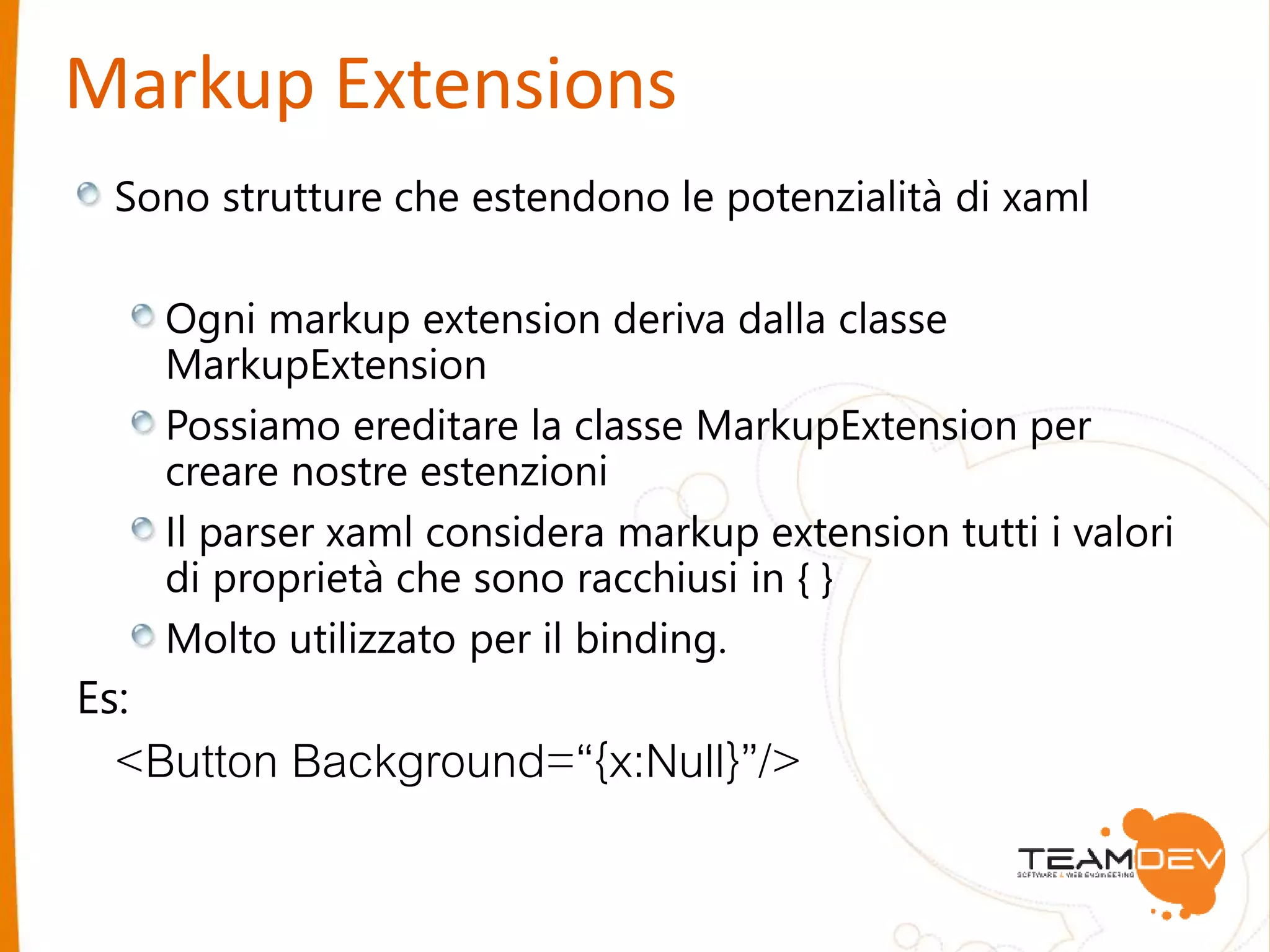 WPF basics | PPTX | Programming Languages | Computing