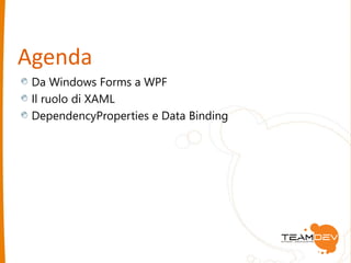 WPF basics | PPTX | Programming Languages | Computing
