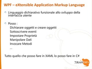 WPF basics | PPTX | Programming Languages | Computing