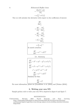 Writing your own Neural Network. | PDF