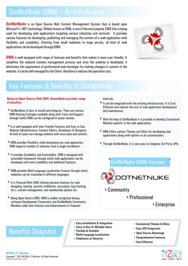 DNN Application Development | PDF