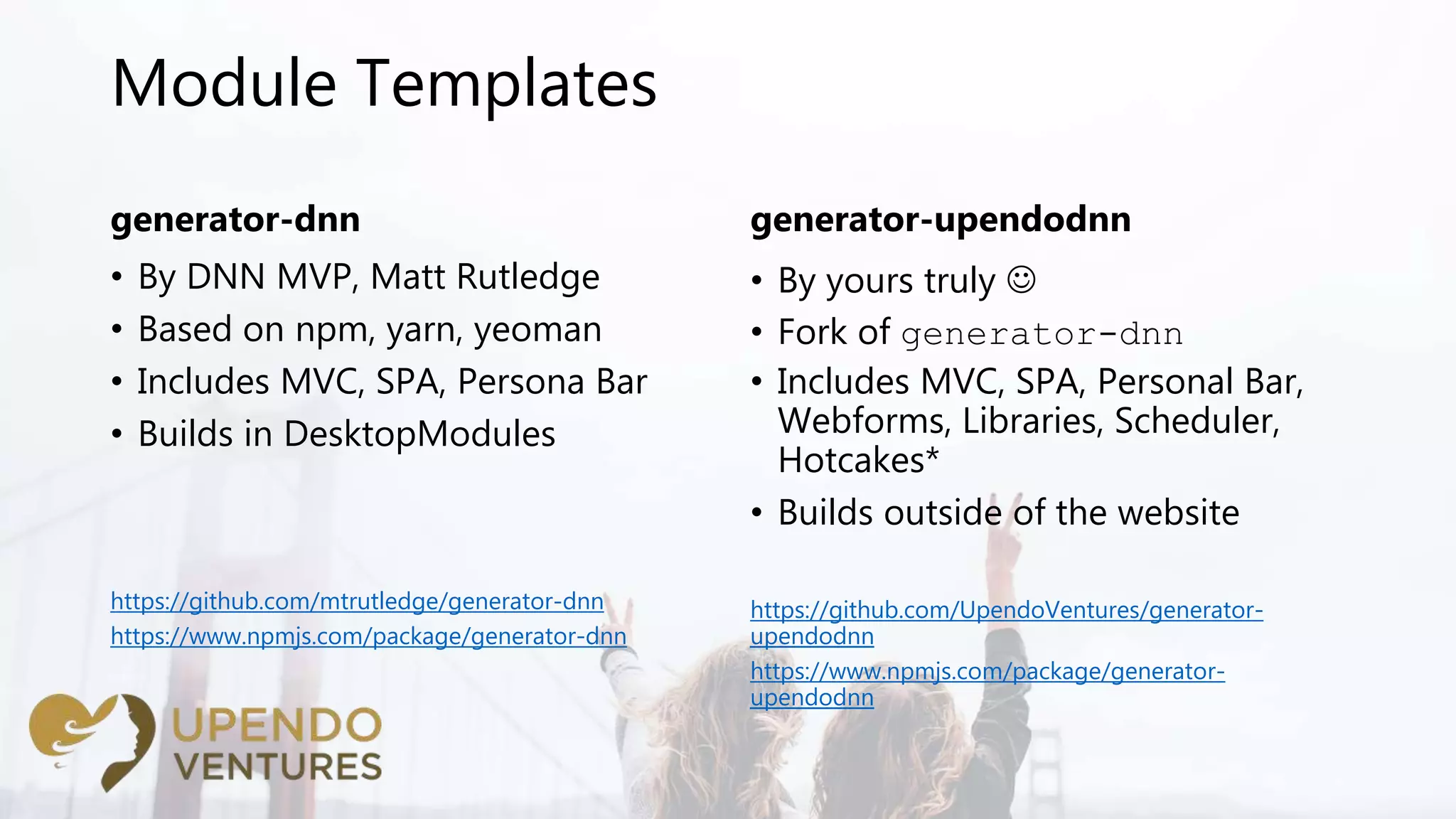 Dnn Connect 2019 Build A Module In Minutes Ppt
