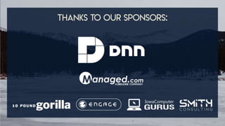 DNN Upgrades Made Simple (DNN Summit 2019) | PPT
