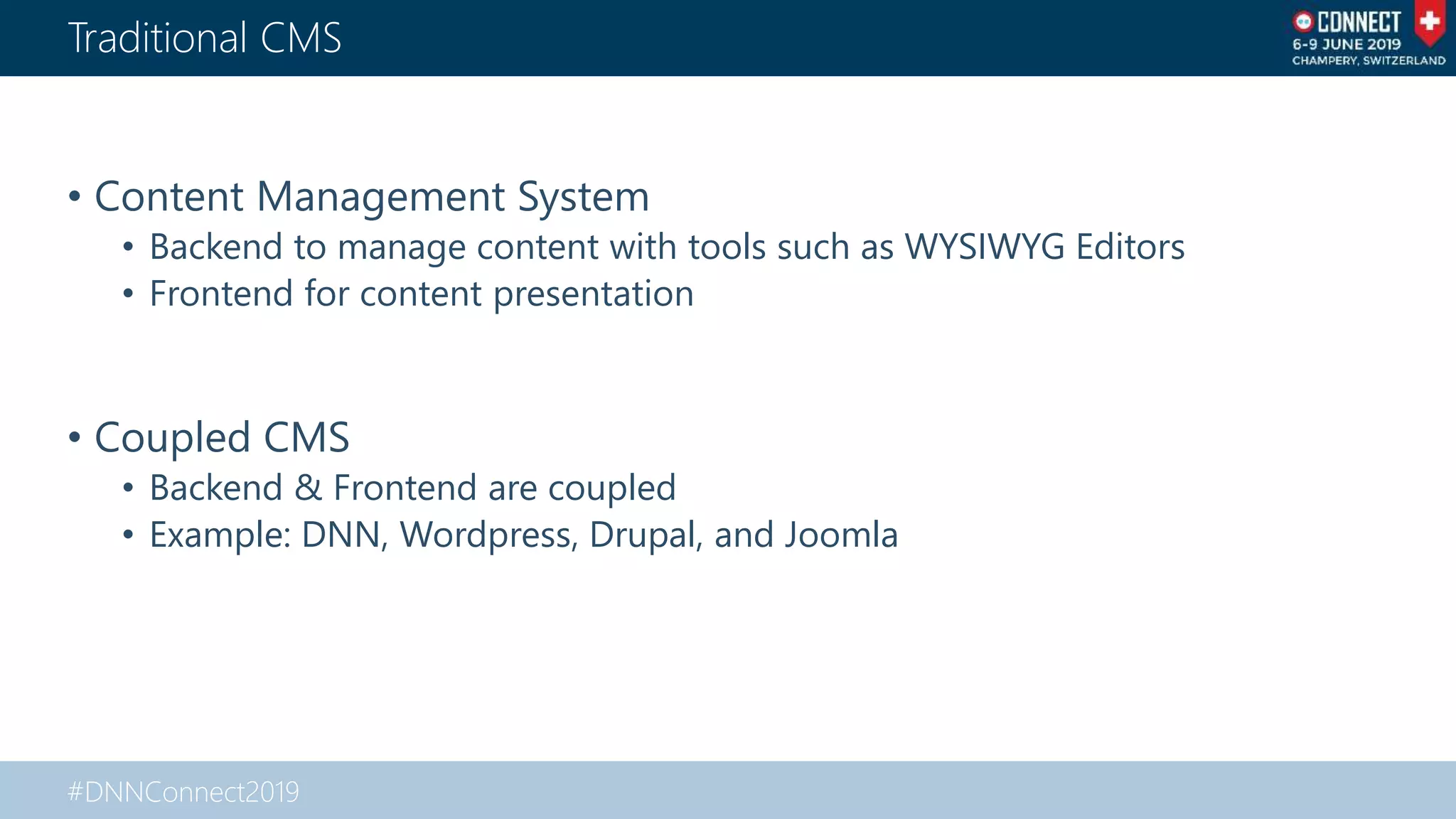 DNN as a Headless CMS | PPTX