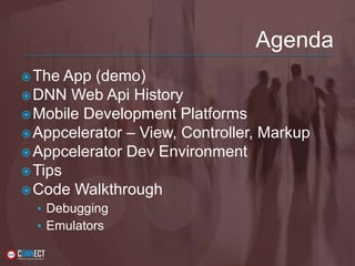 Dnn connect dnnmobi-slides | PPT