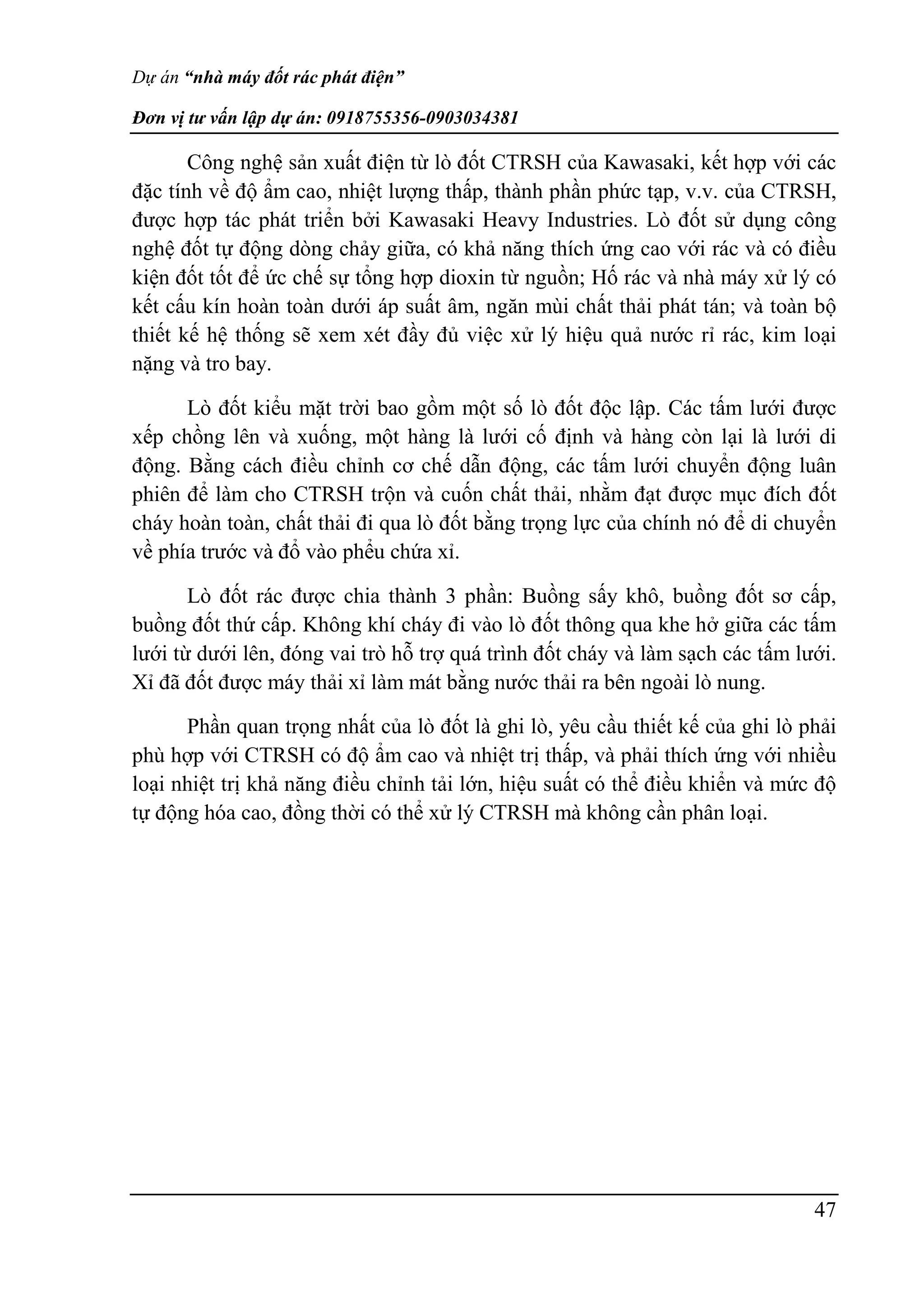 Dự án nhà máy điện rác 0918755356 | DOCX