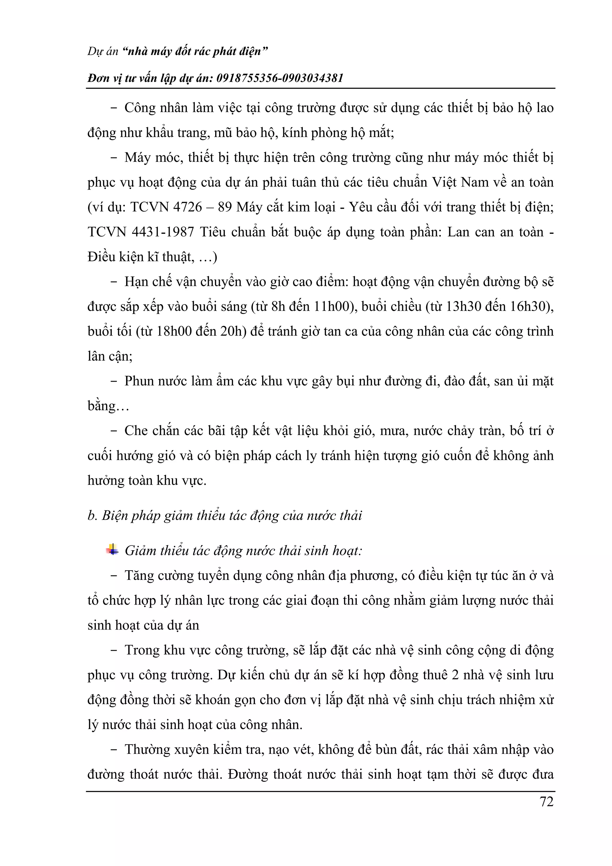 Dự án nhà máy điện rác 0918755356 | DOCX