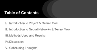 Predicting Thyroid Disorder with Deep Neural Networks | PPTX