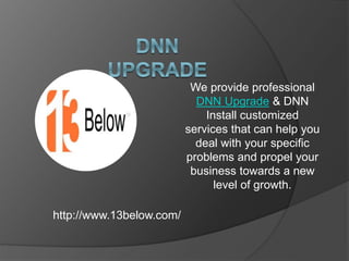 DNN Upgrade | PPT