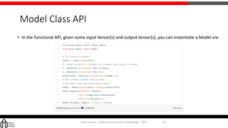Intro to Deep Learning with Keras - using TensorFlow backend | PPSX
