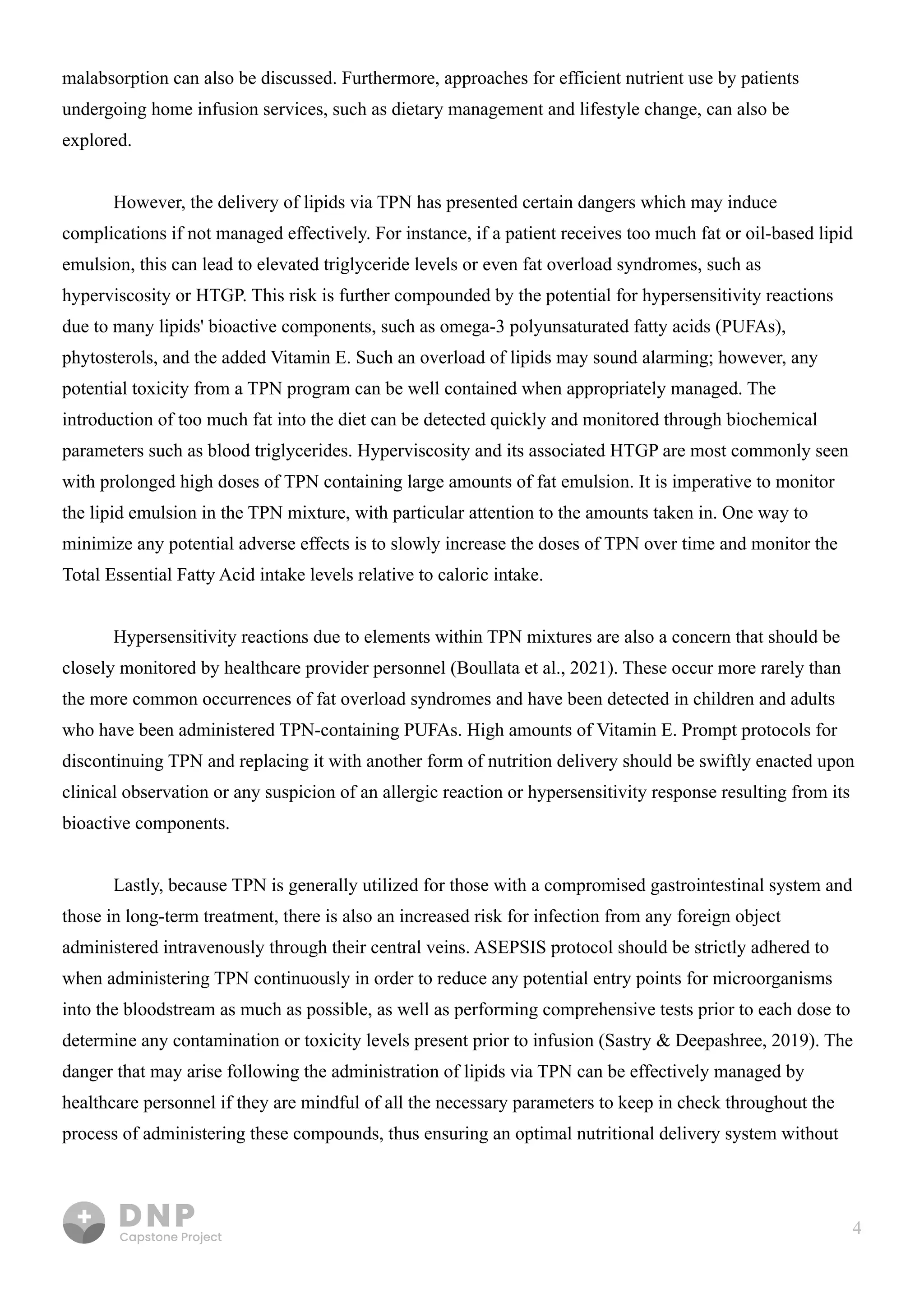 dnp capstone project examples from the expert | PDF