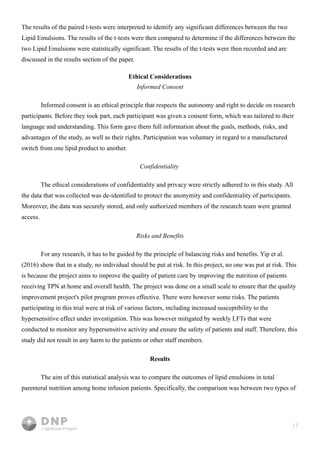 dnp capstone project examples from the expert | PDF