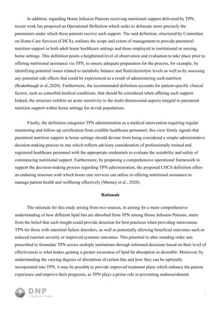 dnp capstone project examples from the expert | PDF