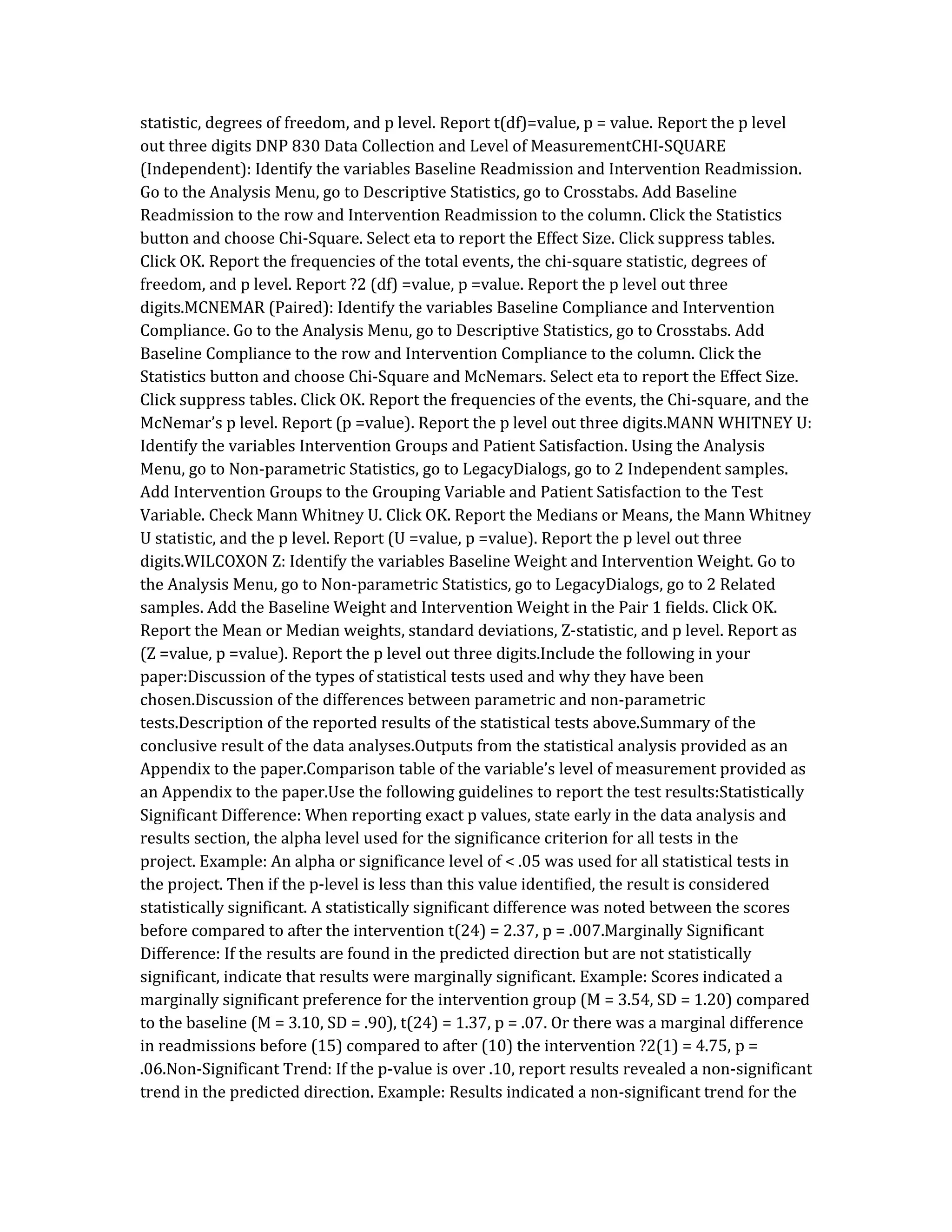DNP 830 Data Collection and Level of Measurement.docx