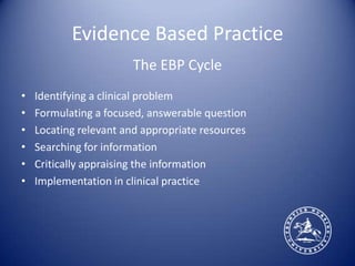 Using the Library / Searching for the Evidence | PPT