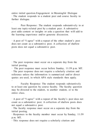 DNP Discussion GuidelinesPurposeThe purpose of the grade | DOCX