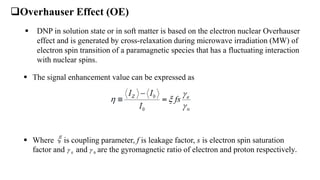 Dynamic Nuclear Polarization Imaging | PPTX