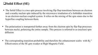 Dynamic Nuclear Polarization Imaging | PPTX
