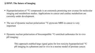 Dynamic Nuclear Polarization Imaging | PPTX