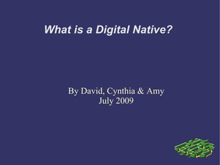 What is a Digital Native? 0721a | ODP