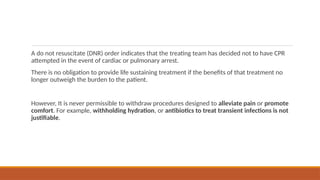 DNR.pptxdnr policy indications of do not resuscitate | PPTX