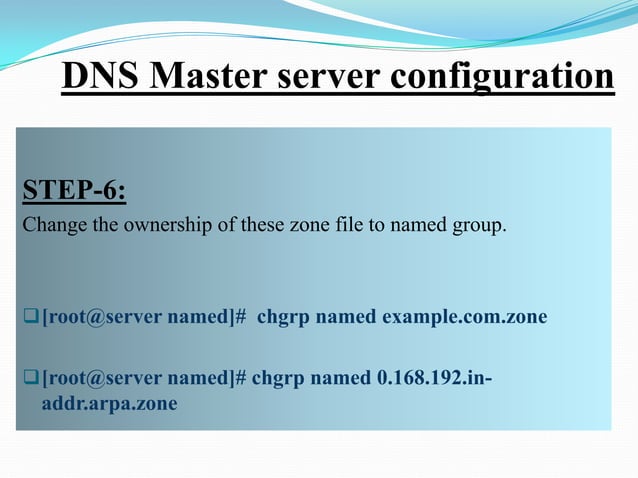 DNS server configuration | PPTX