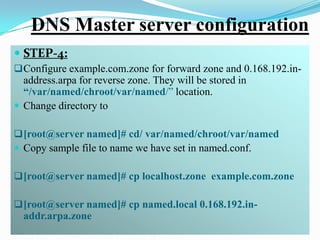 DNS server configuration | PPTX