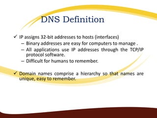 Domain Name System | PPT
