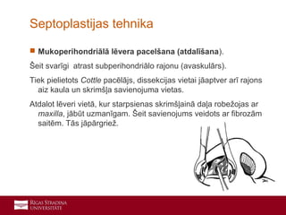 Deguna starpsienas deviācija | PPT