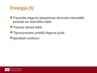 Deguna starpsienas deviācija | PPT
