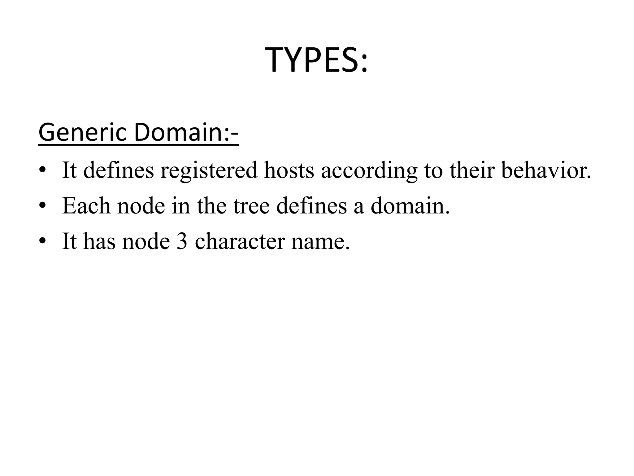 Domain Name System | PPTX | Web Hosting | Internet