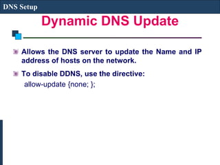 Linux System Administration - DNS | PPTX