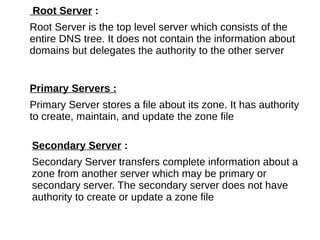 DomainNameSystem | ODP