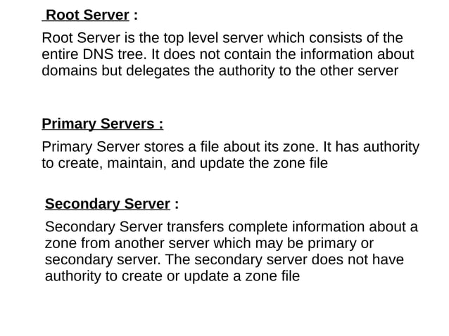 DomainNameSystem | ODP