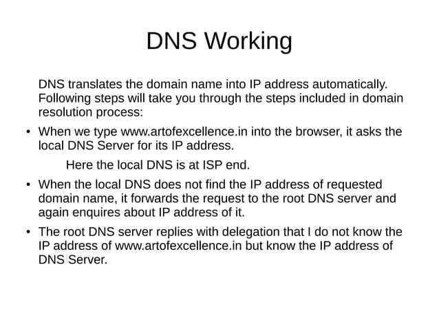 DomainNameSystem | ODP