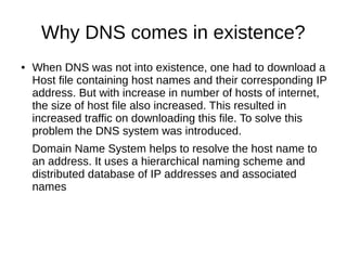 DomainNameSystem | ODP