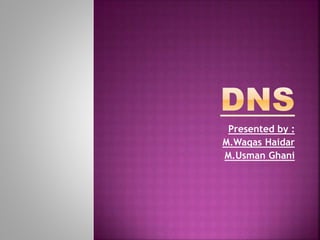 Dns in linux | PPTX