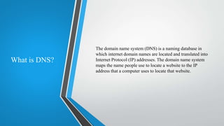 How DNS works and How to secure it: An Introduction | PPT