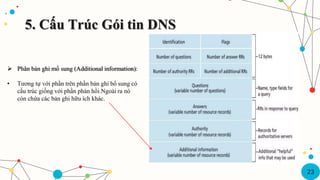 Slide thuyết trình và tìm hiểu về DNS | PPTX