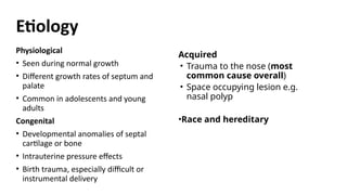 DNS deviated nasal septum ent ward s.pptx